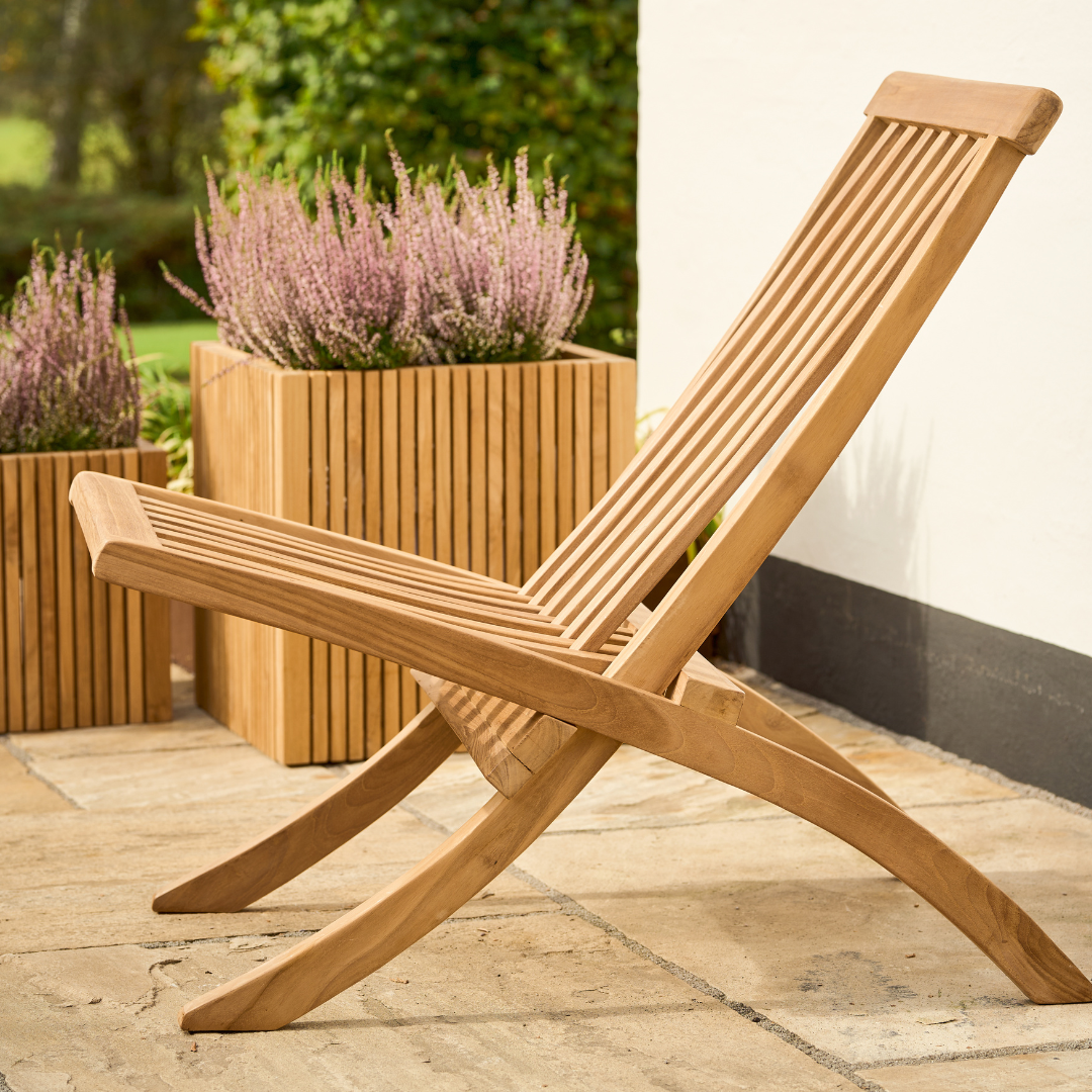 Lido lounge stol, teak